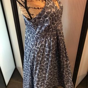 Amelia NY | Dresses | Nwt Fully Lined Summer Swing Dress Fabric Shells ...